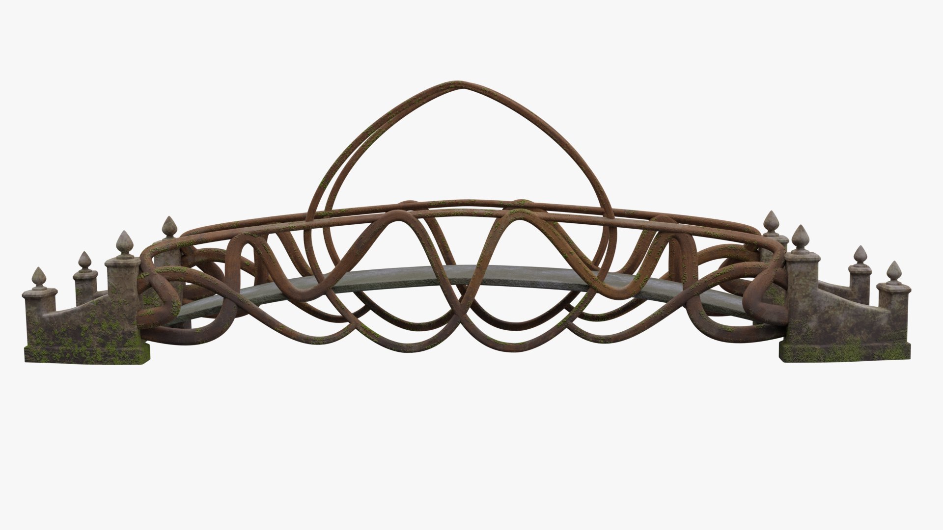 Fantasy Elven Bridge Model - TurboSquid 1477340