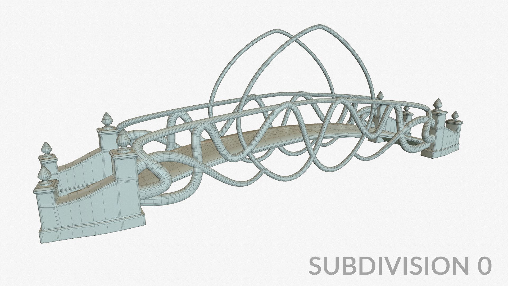 Fantasy Elven Bridge Model - TurboSquid 1477340