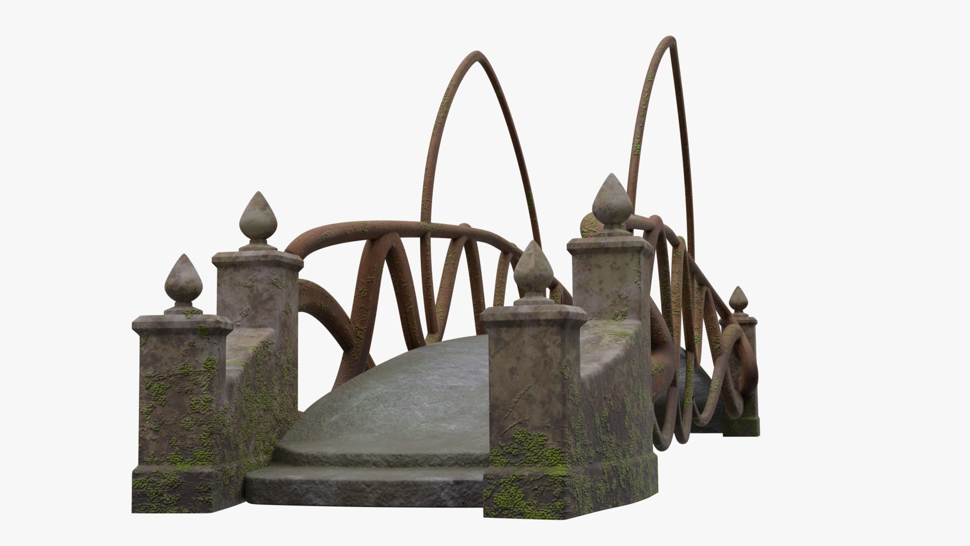 Fantasy Elven Bridge Model - TurboSquid 1477340