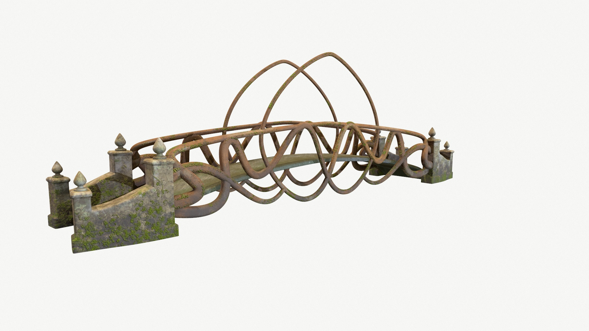 Fantasy Elven Bridge Model - TurboSquid 1477340
