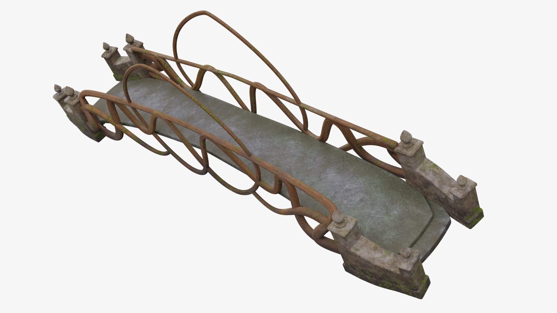 Fantasy Elven Bridge Model - TurboSquid 1477340