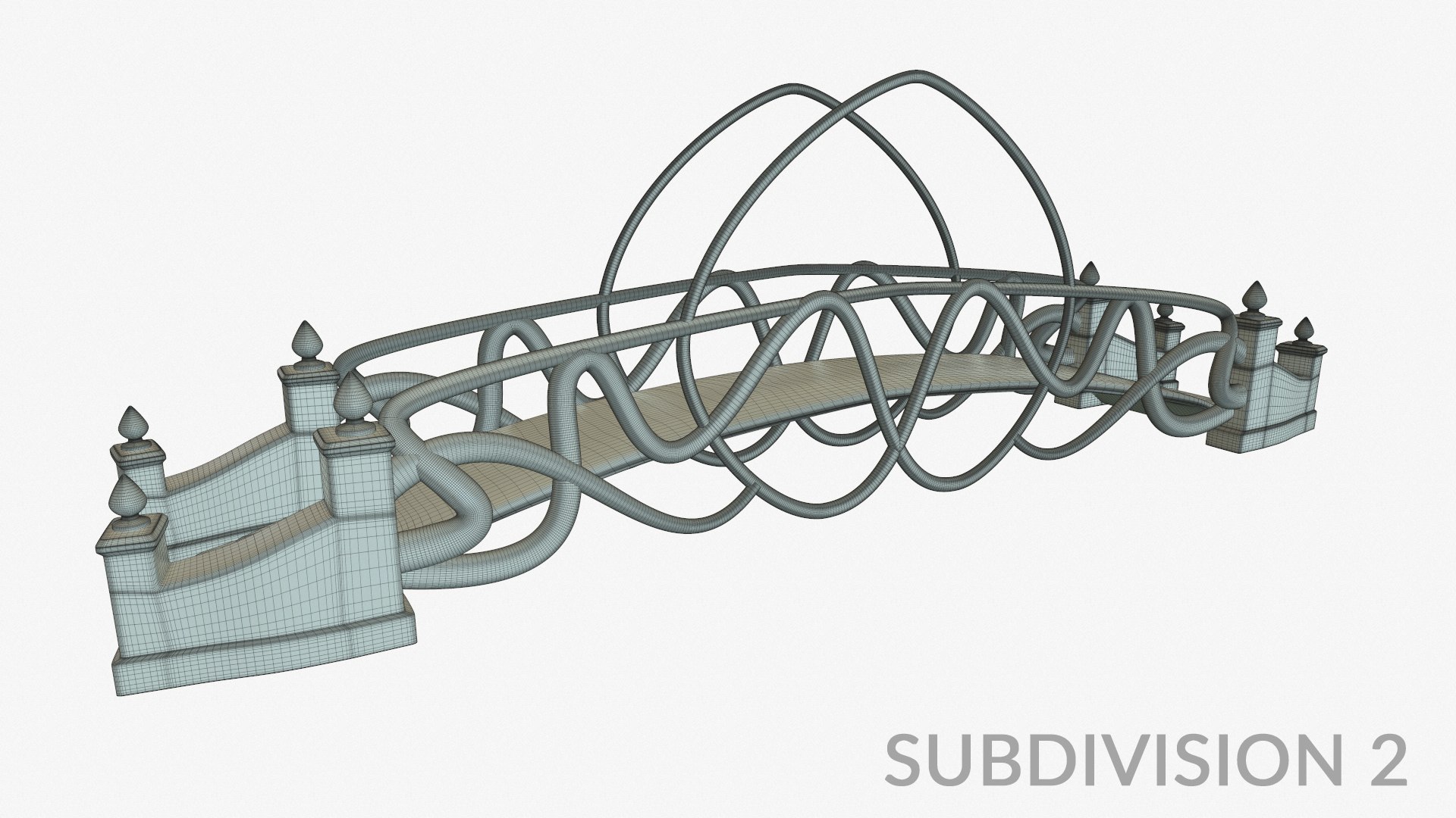 Fantasy Elven Bridge Model - TurboSquid 1477340