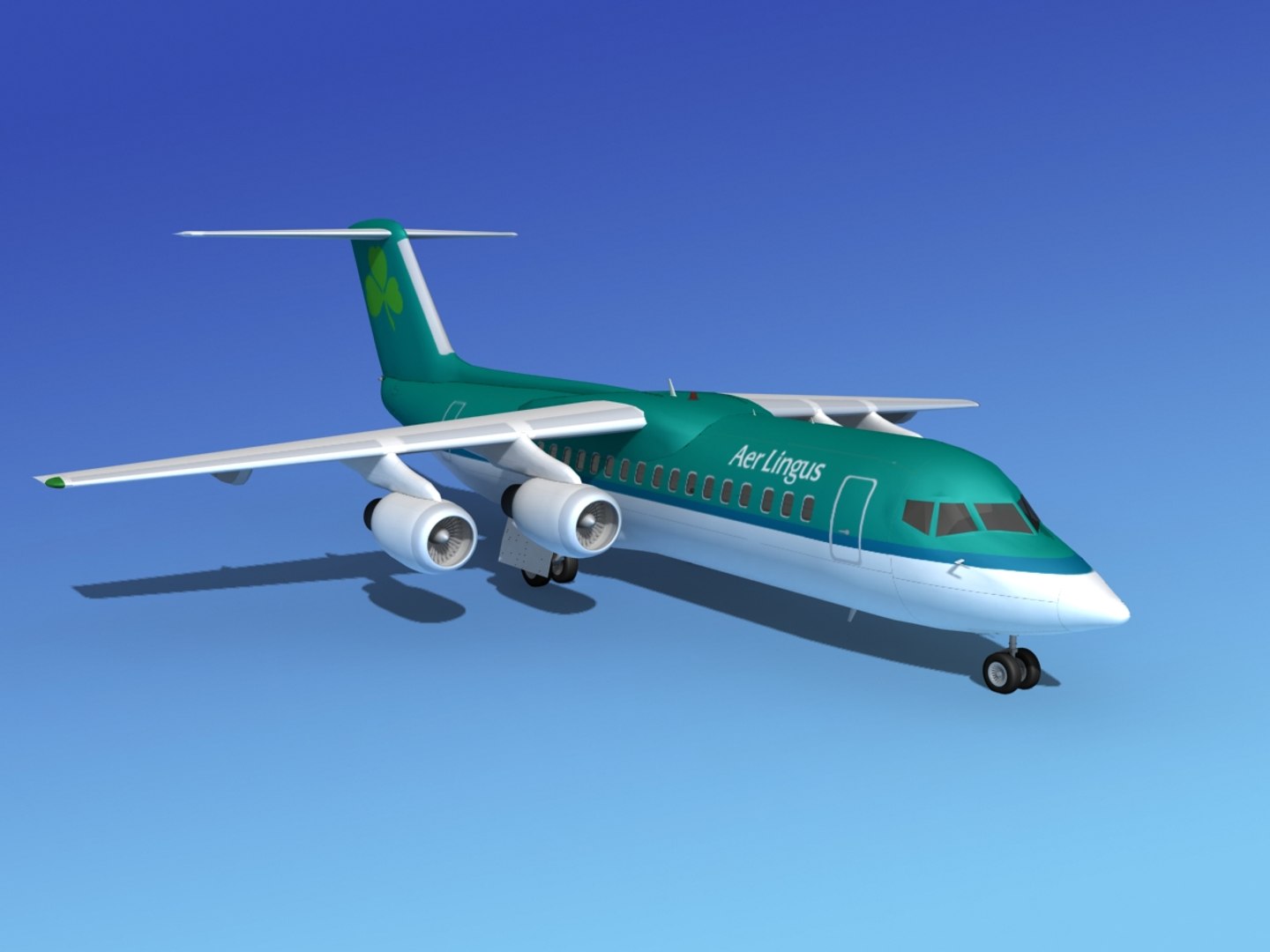 3d bae 146 146-300 model