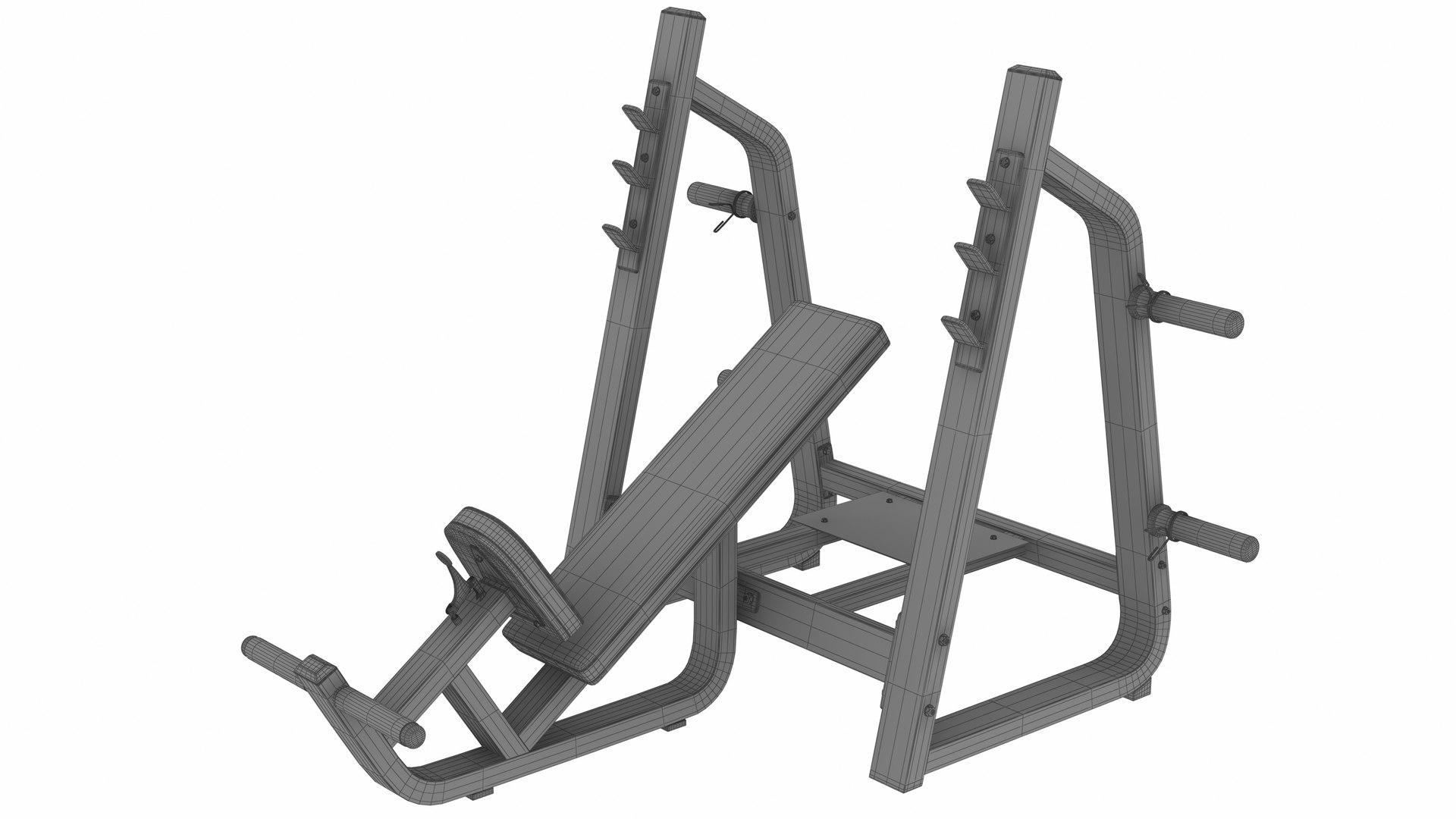 3D GYM Bench Collection 5 In 1 - TurboSquid 1932902