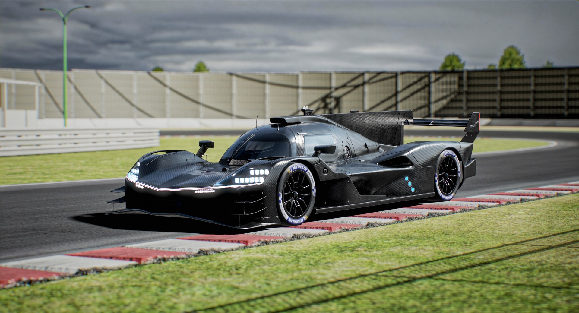 3D Alpine A424 WEC LMH Season 2024 Carbon Race Car - TurboSquid 2185498