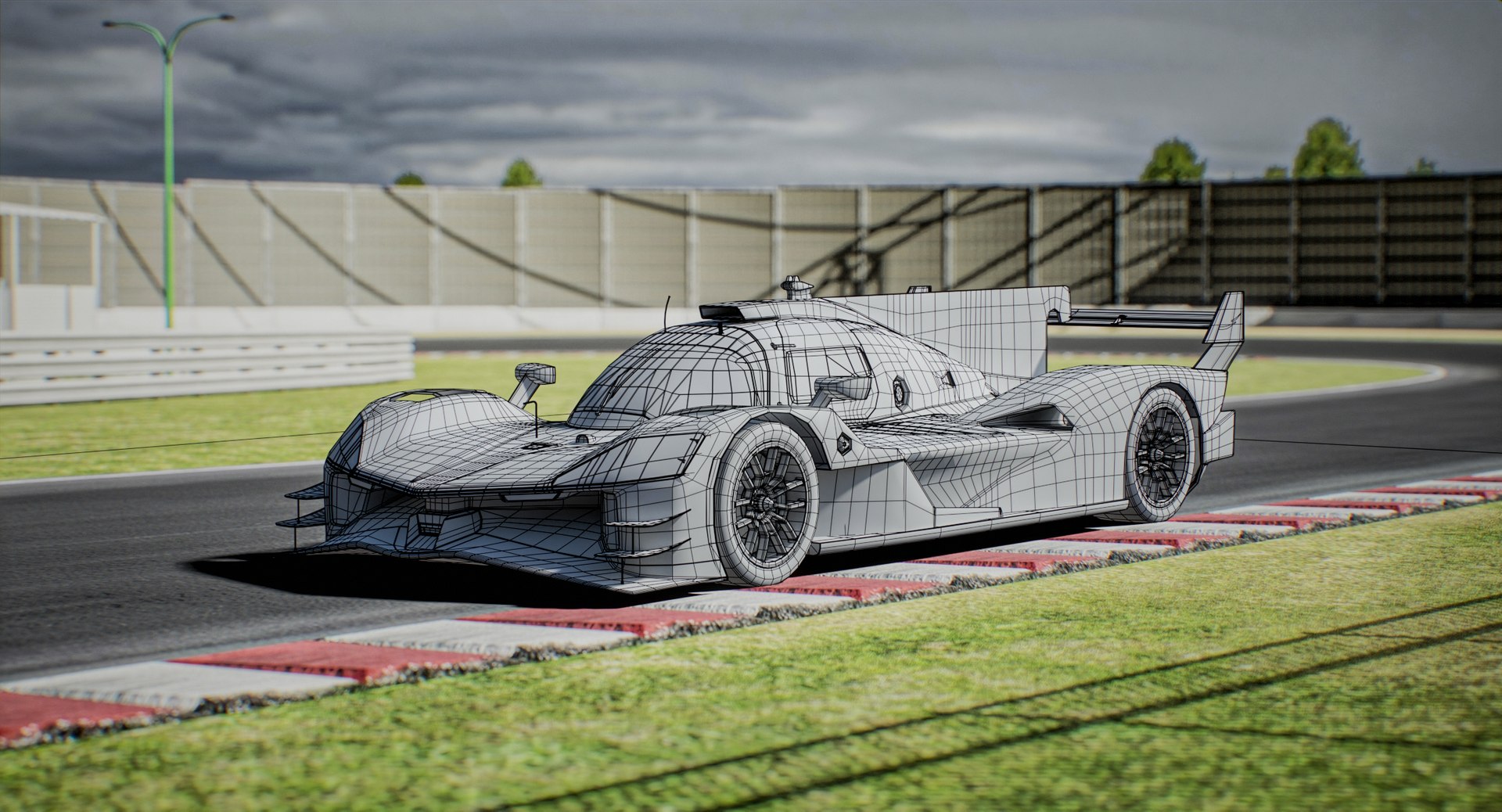 3D Alpine A424 WEC LMH Season 2024 Carbon Race Car - TurboSquid 2185498
