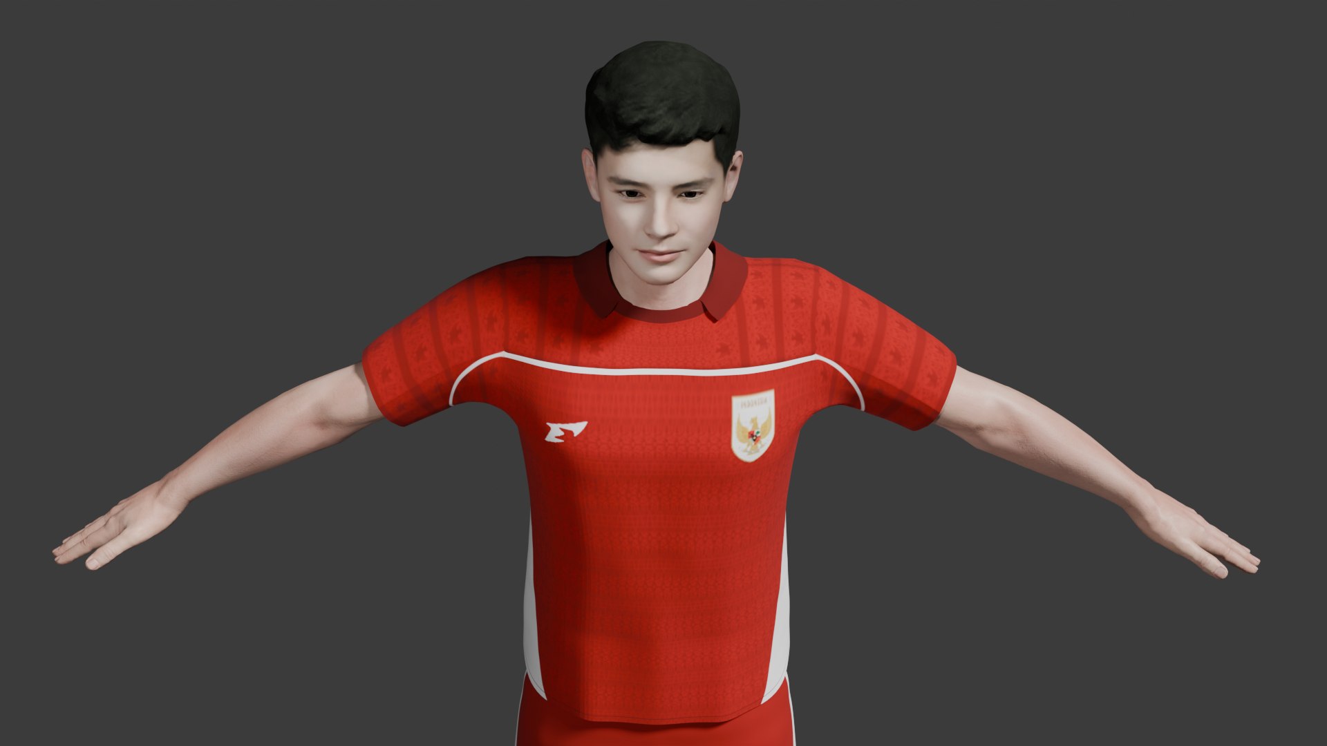 Elkan Baggott - Indonesian Footbal Player 3D Model - TurboSquid 2364662