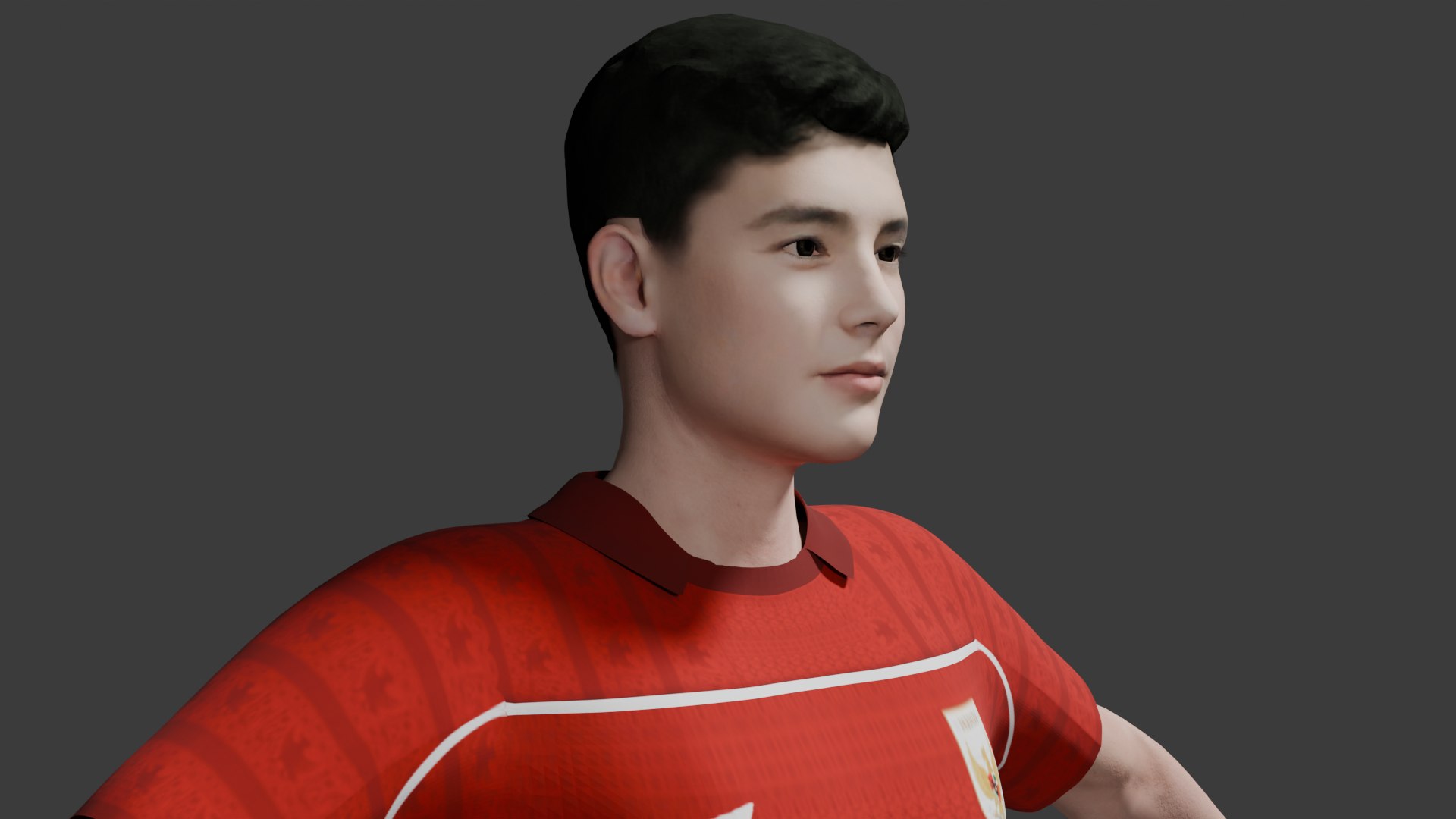 Elkan Baggott - Indonesian Footbal Player 3D Model - TurboSquid 2364662
