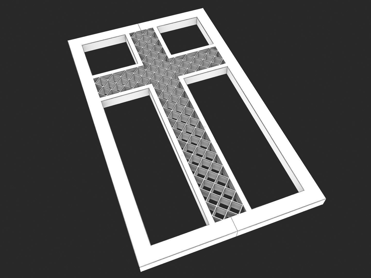 3D Cross - TurboSquid 1456009