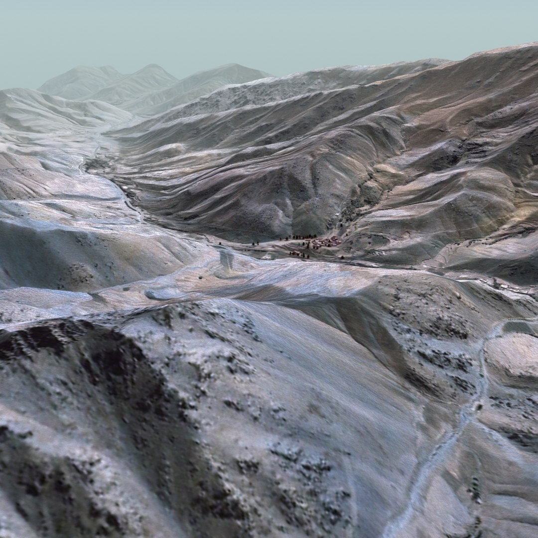 Arab Village Houses 3d Model