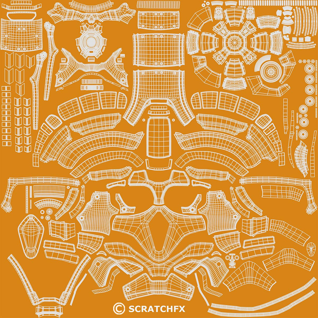 Cyborg recon helmet 3D model - TurboSquid 1516852