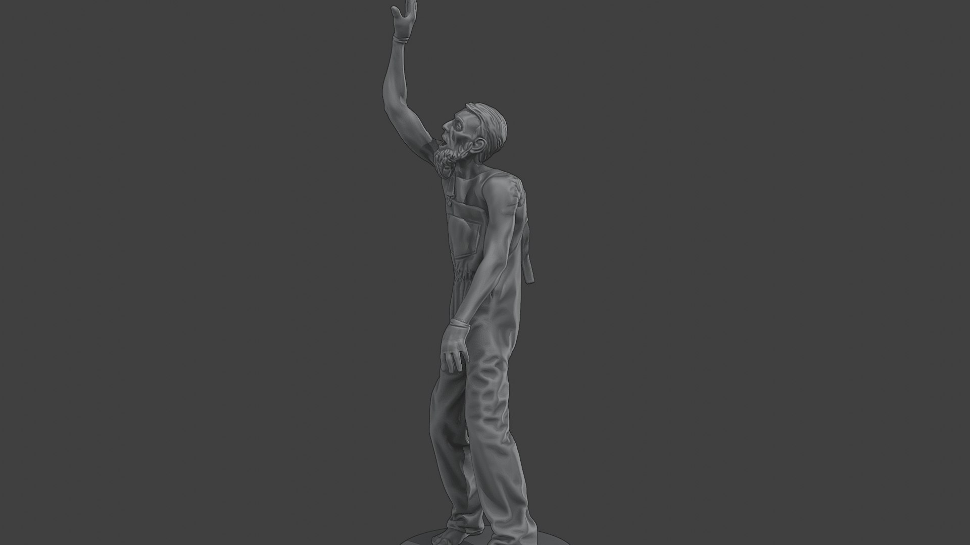 3D Casual Male Zombie CZ4 0004 - TurboSquid 2019961