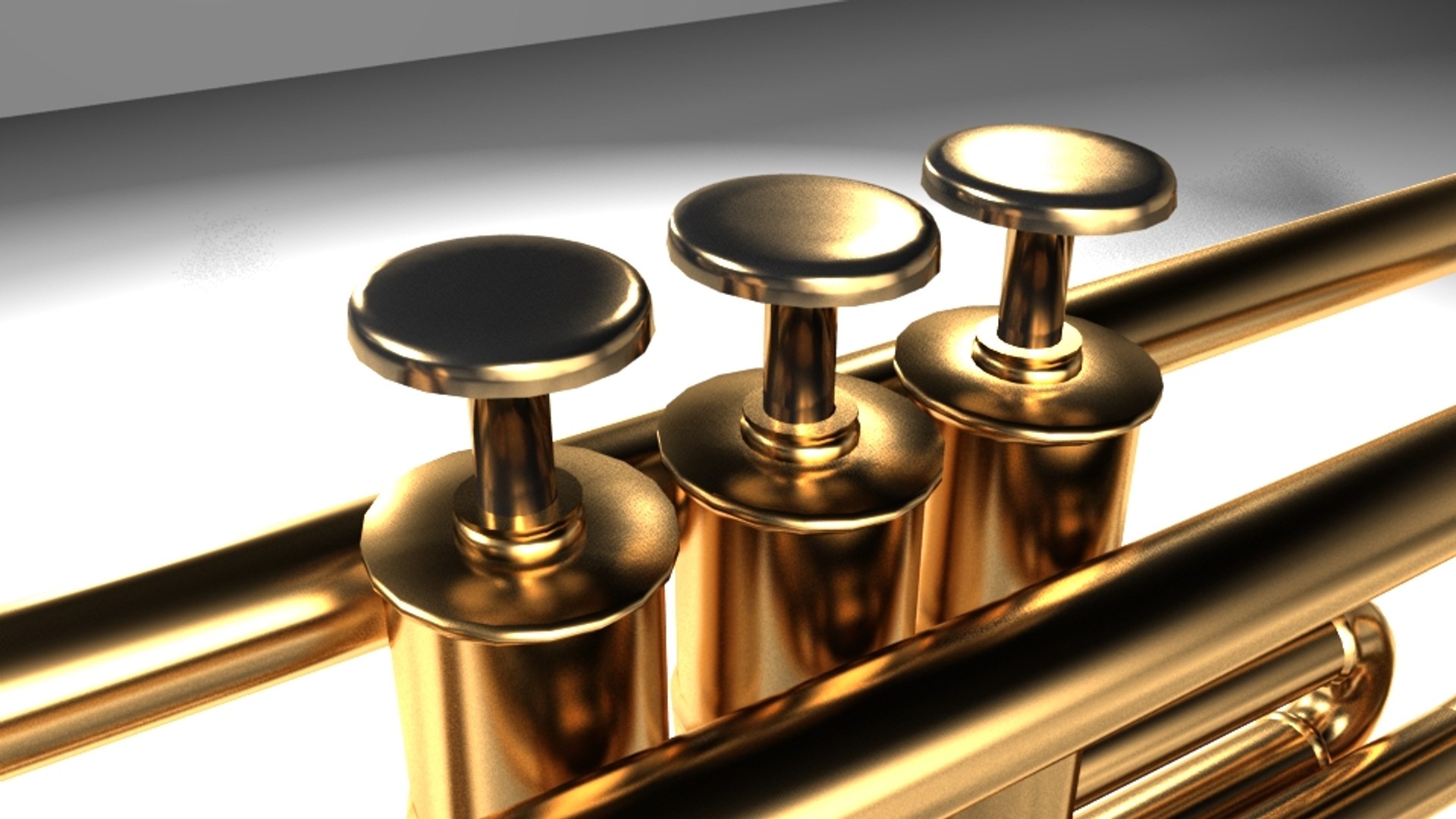 3d trumpet model