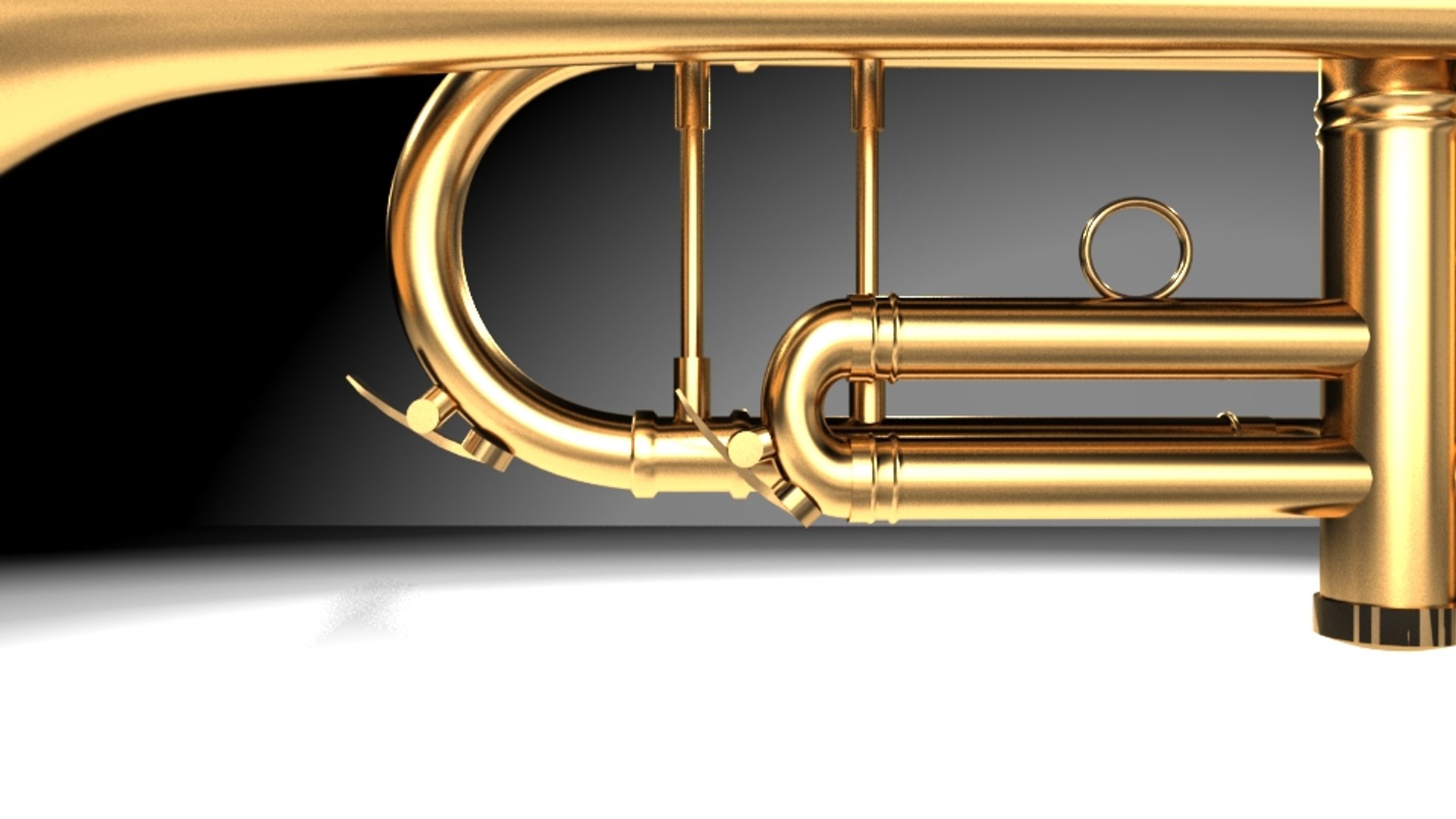 3d trumpet model