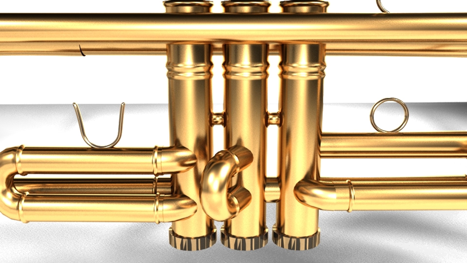 3d trumpet model