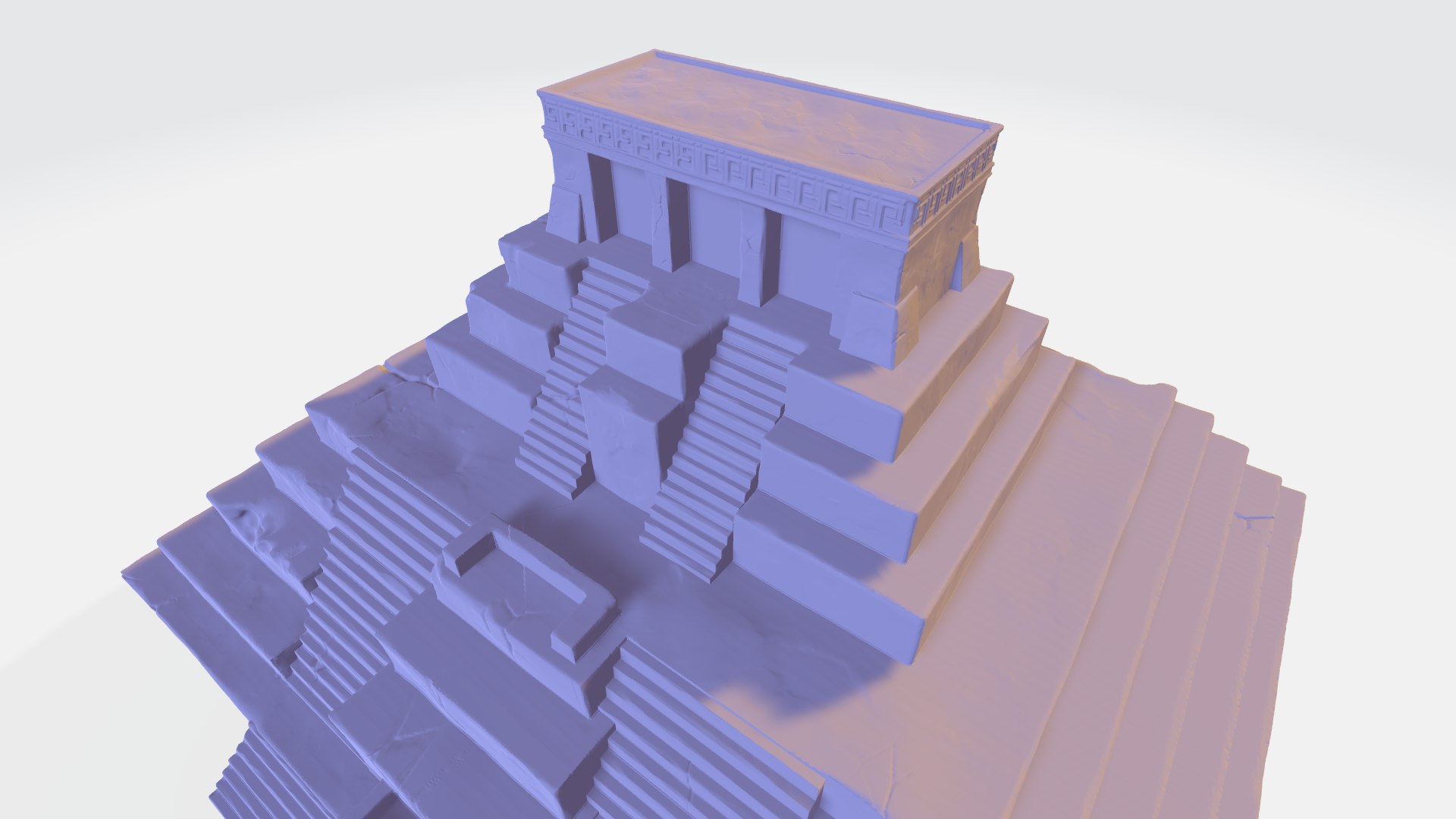 Architecture Pyramid 3D Model - TurboSquid 1700131