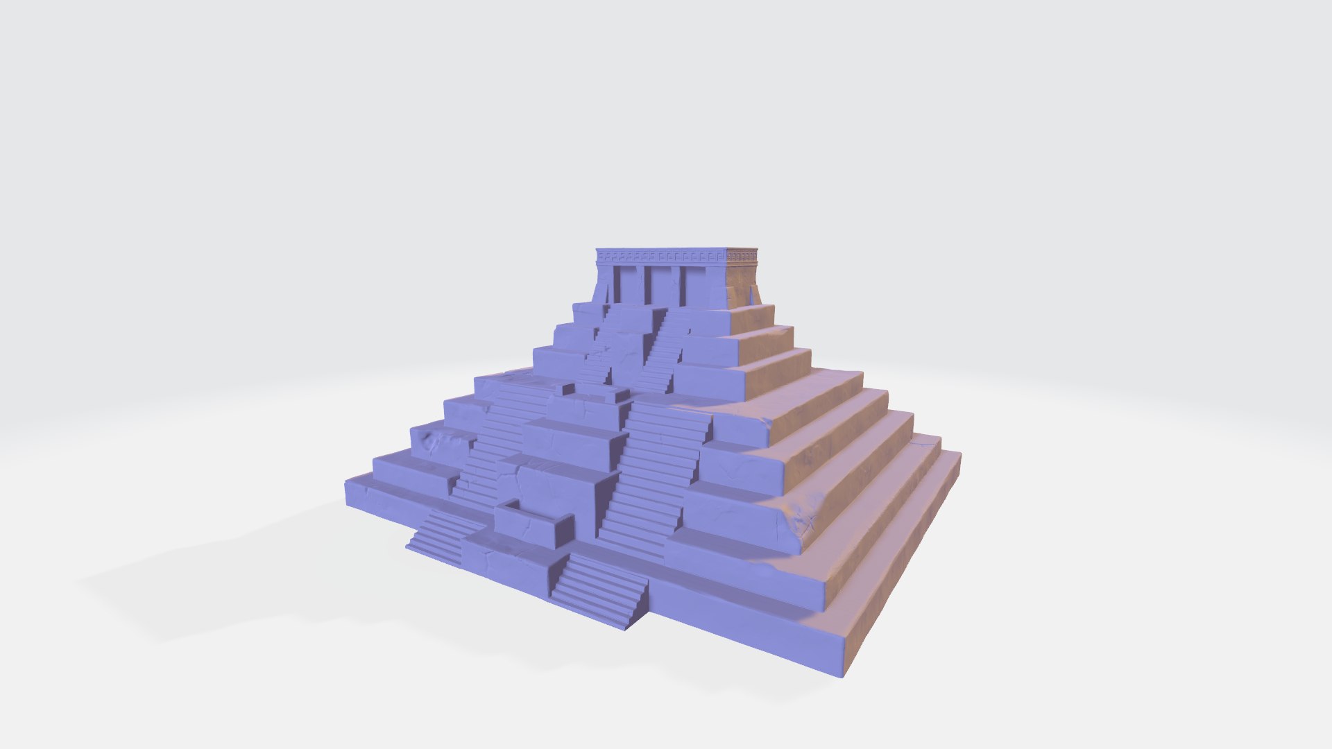 Architecture Pyramid 3D Model - TurboSquid 1700131