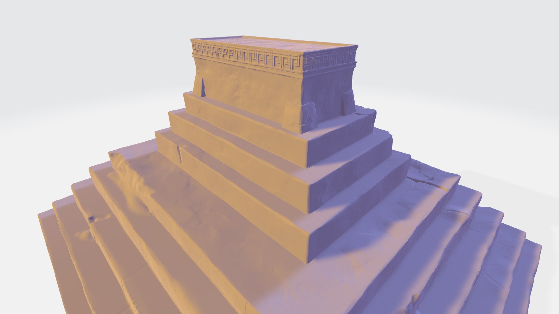 Architecture Pyramid 3D Model - TurboSquid 1700131