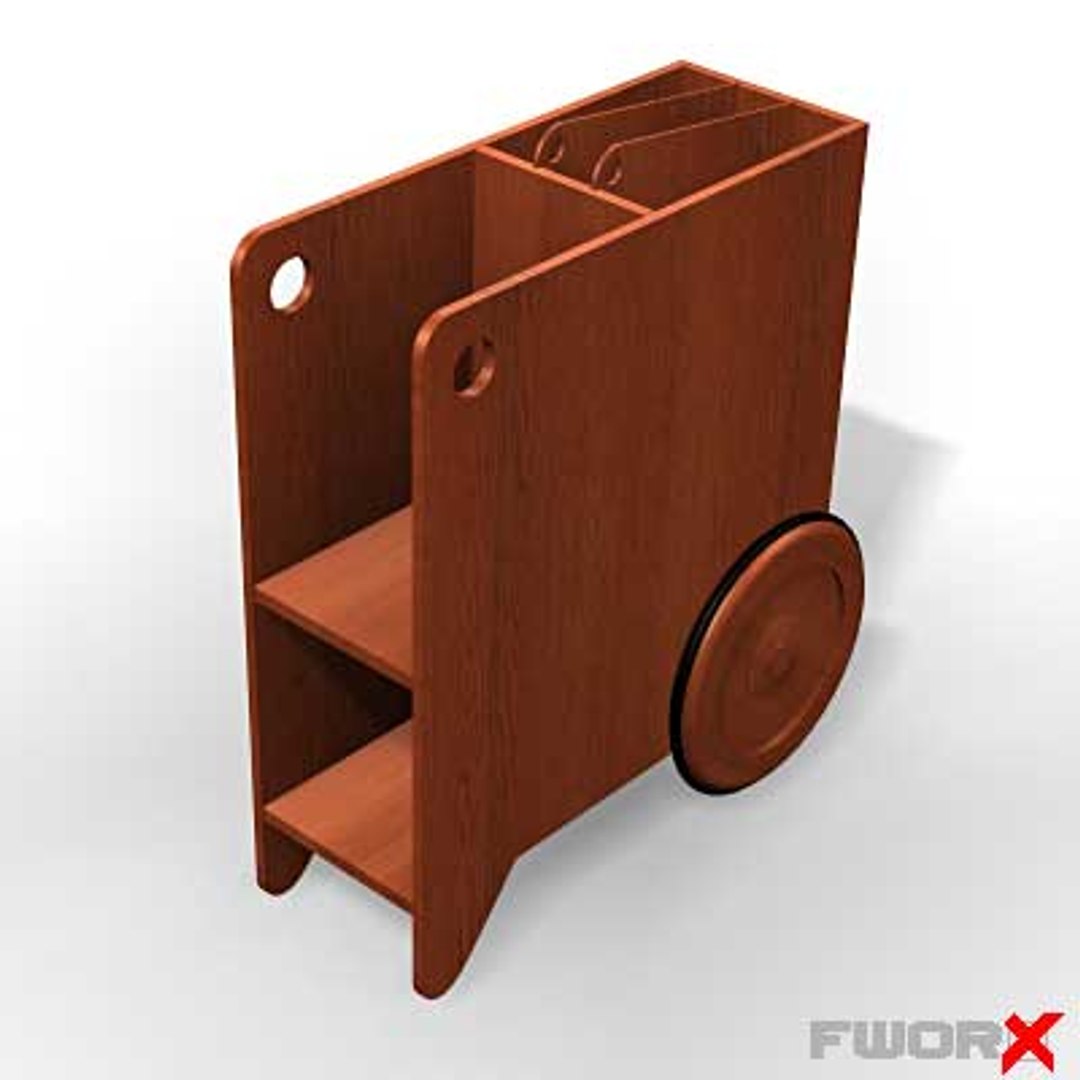 Maya Magazine Rack