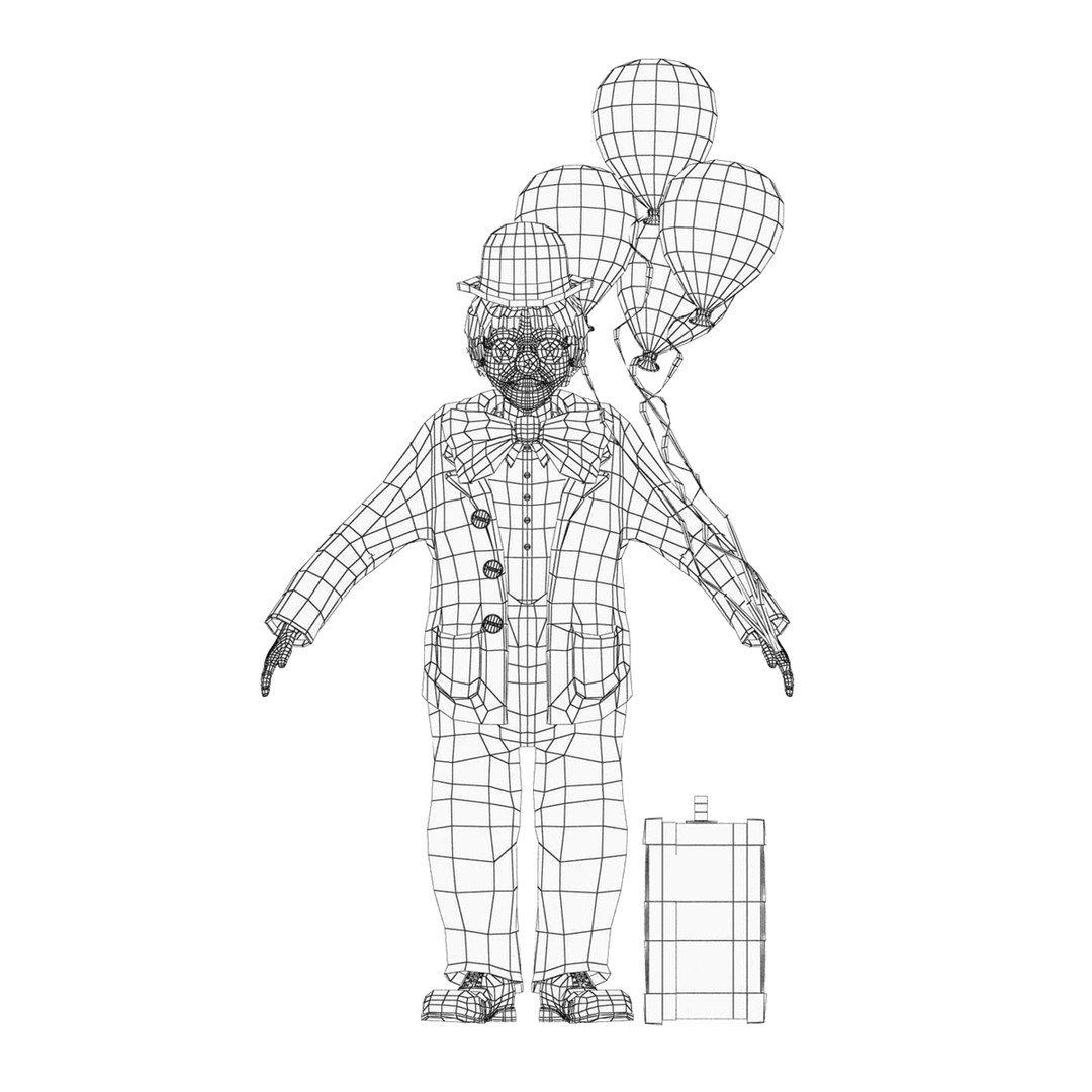 3D Model Clown - TurboSquid 1385311