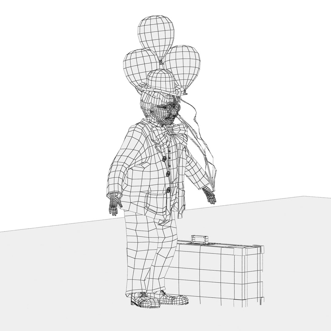 3D Model Clown - TurboSquid 1385311