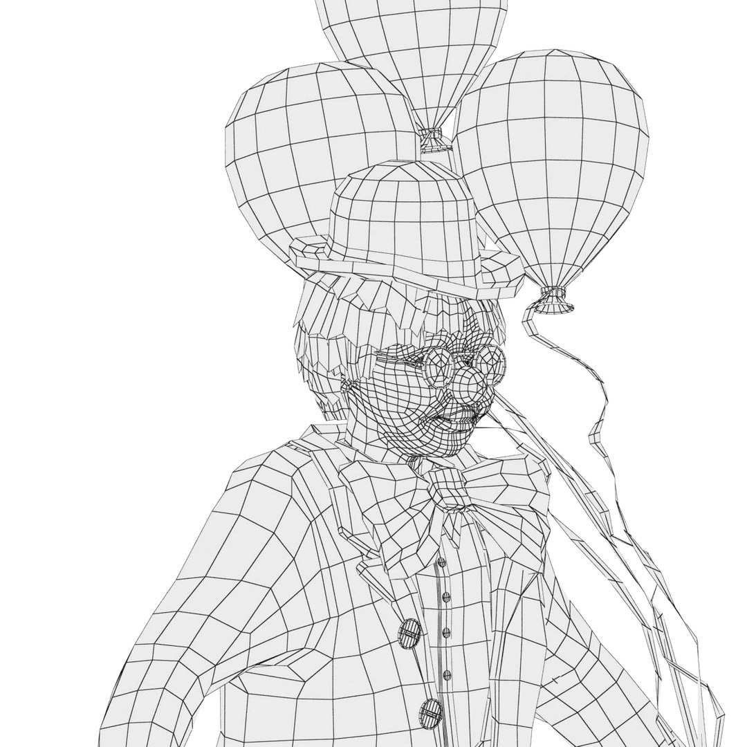 3D Model Clown - TurboSquid 1385311