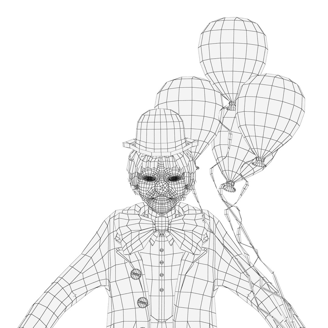 3D Model Clown - TurboSquid 1385311