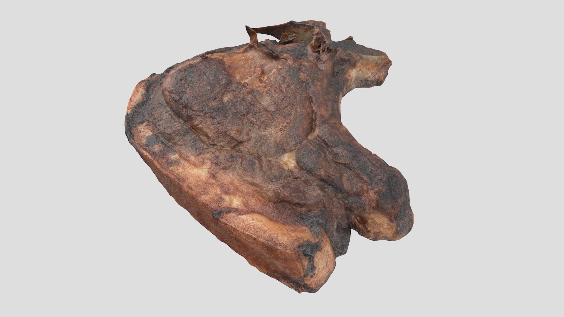 3D Model Cooked Pork Chop - TurboSquid 1590007