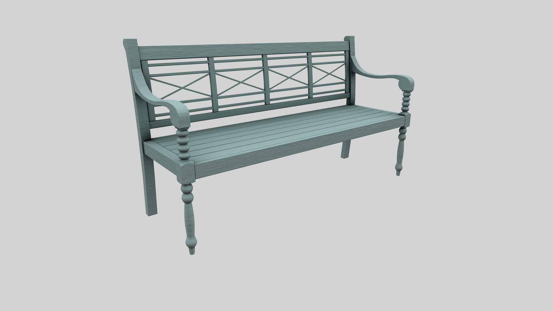 Bench 36 With PBR 4K 8K Model - TurboSquid 1844991