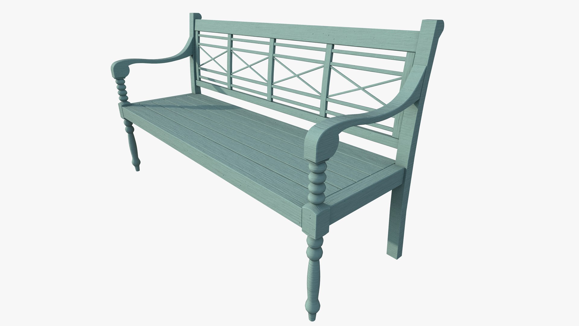 Bench 36 With PBR 4K 8K Model - TurboSquid 1844991