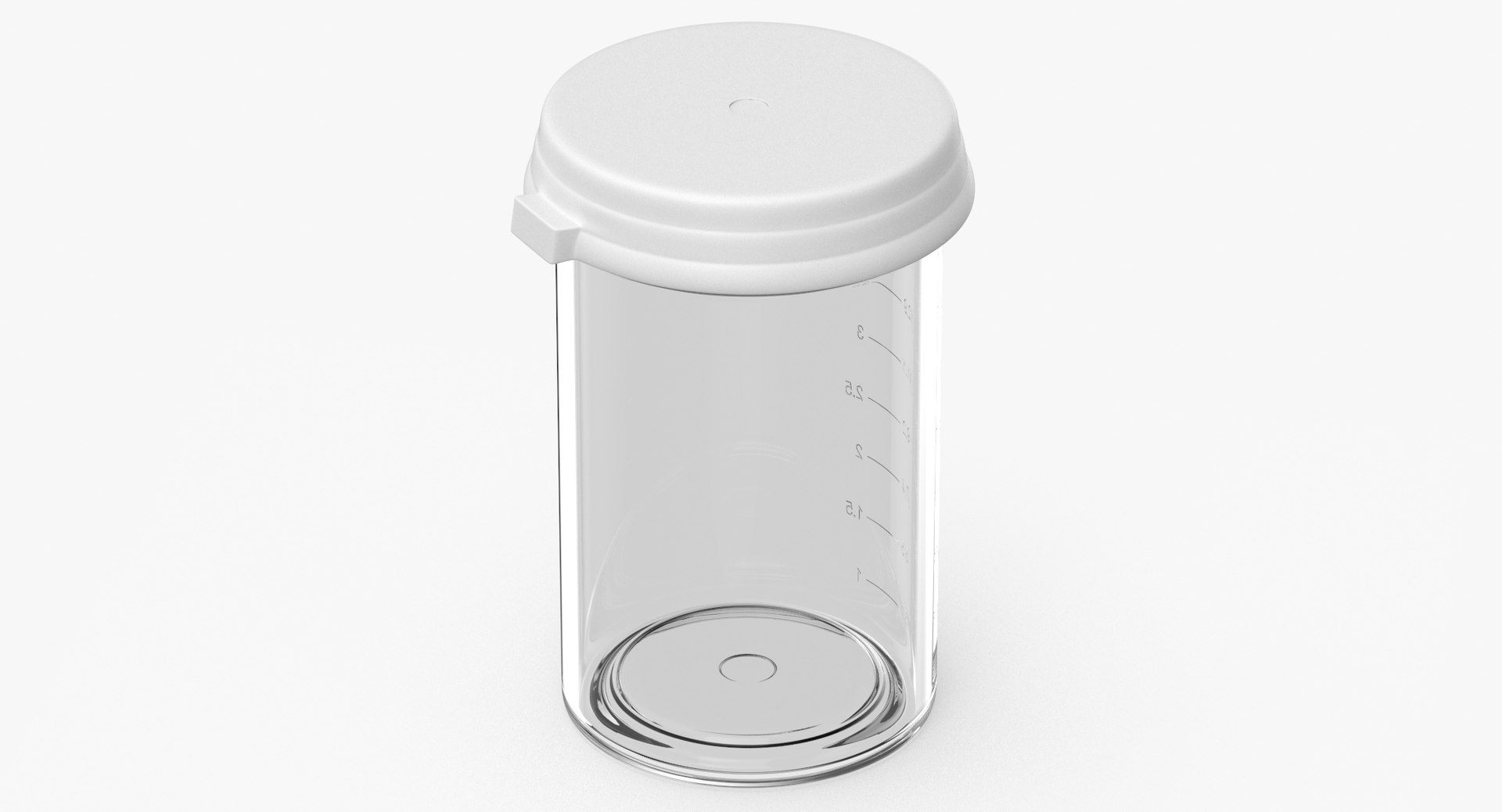 Pill Pod Vial 3 5dram 11ml Empty 3D Model - TurboSquid 2049129