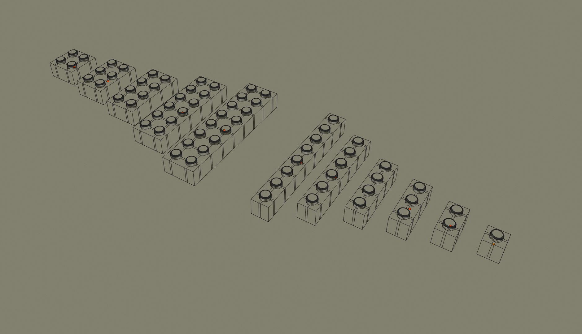 3D Colors Lego Model - TurboSquid 1611398