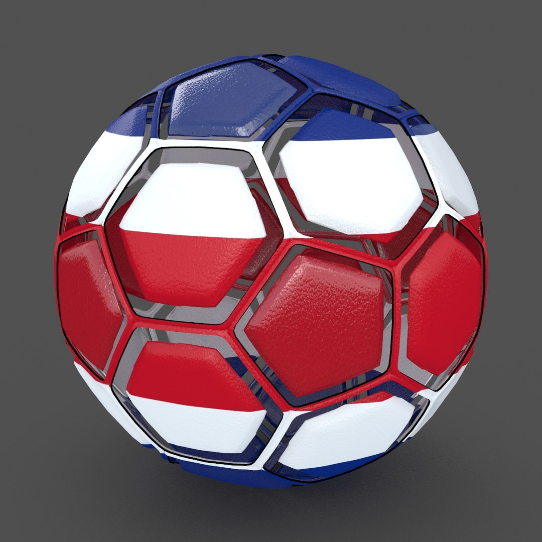 3d Soccer Ball Model