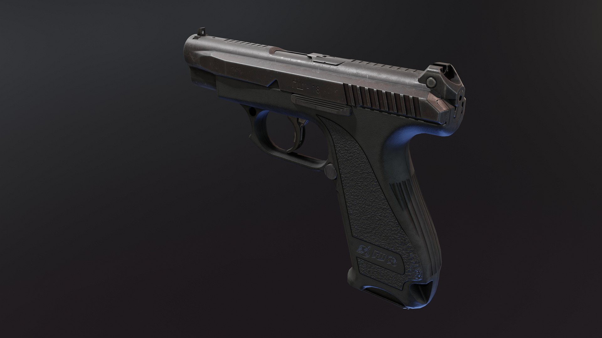 GSh 18 Pistol 3D Model - TurboSquid 2311569