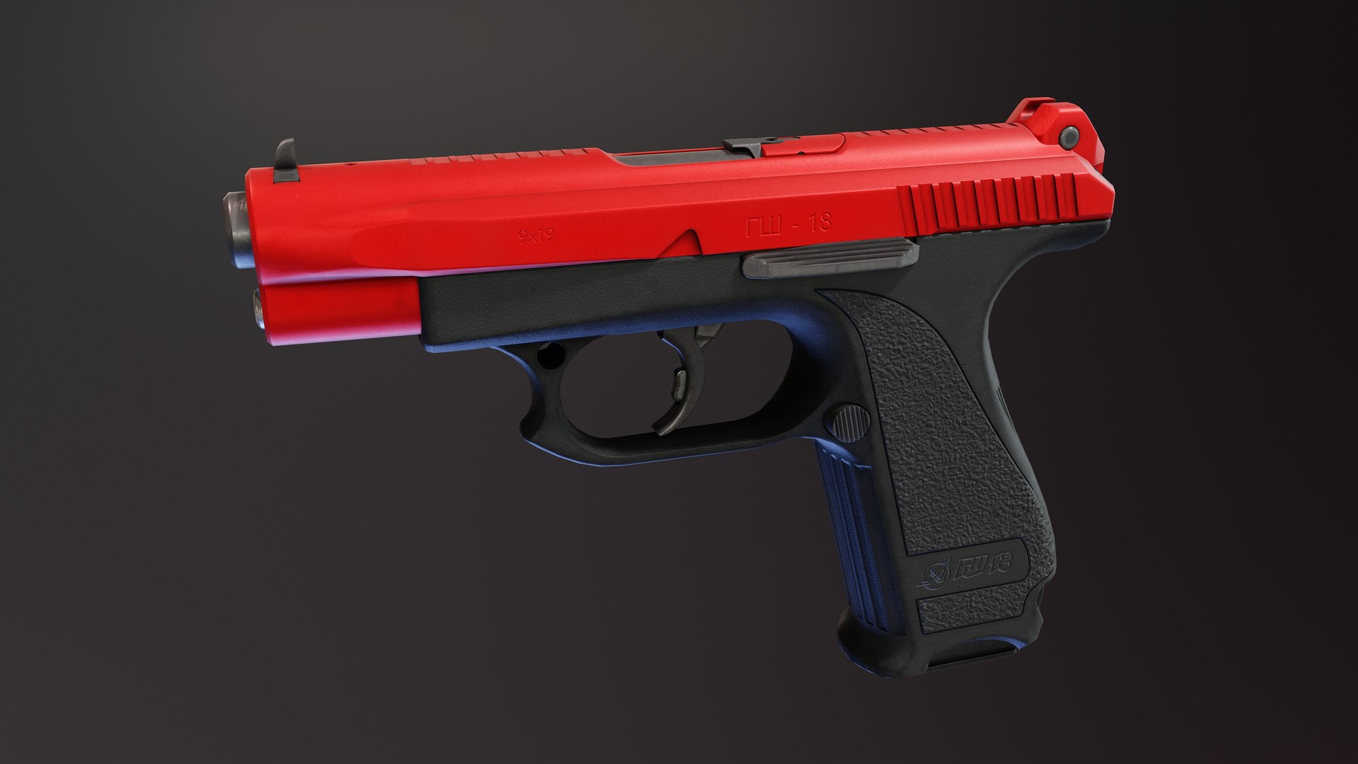GSh 18 Pistol 3D Model - TurboSquid 2311569