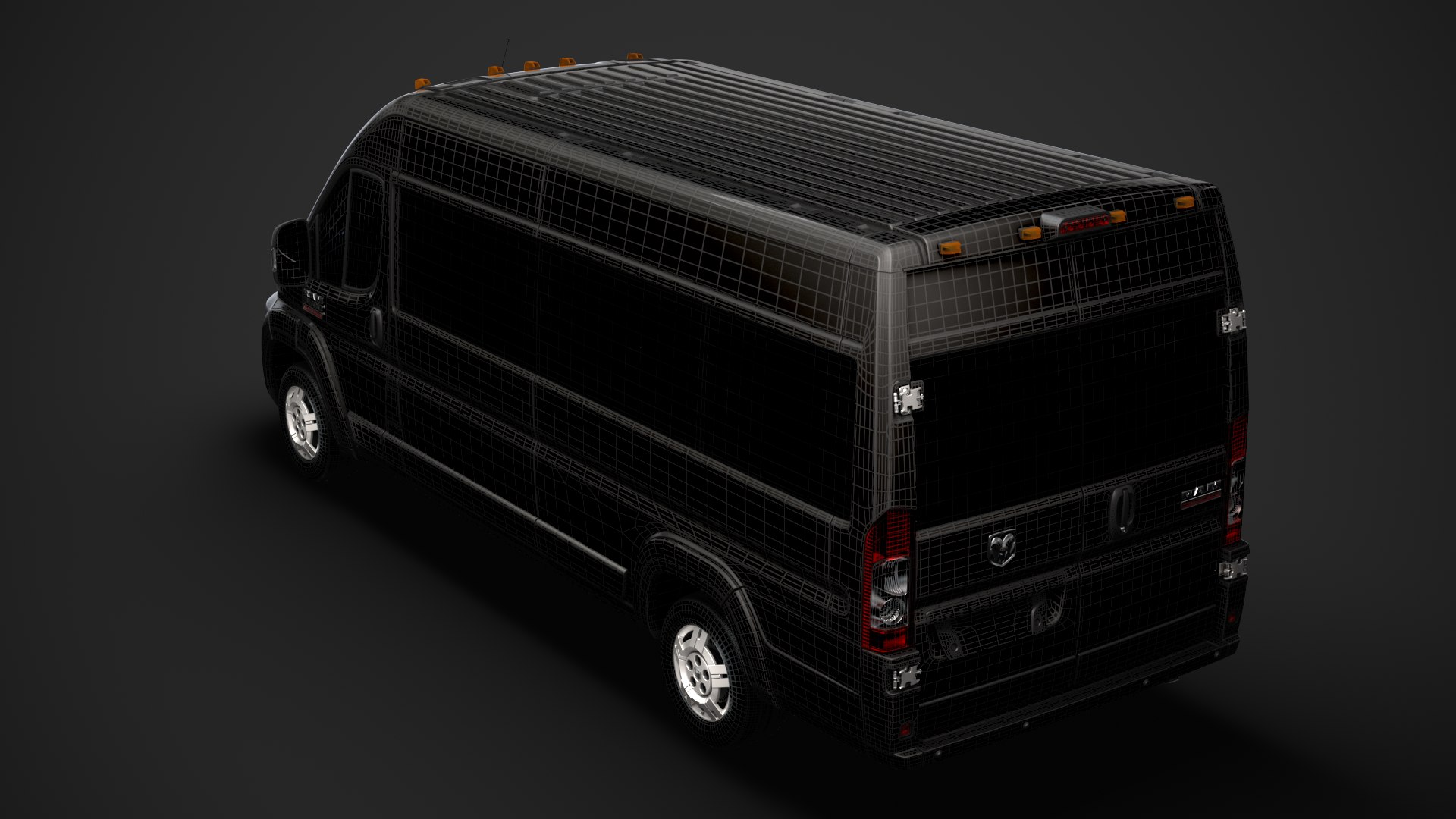 Ram promaster window van 3D model - TurboSquid 1465229