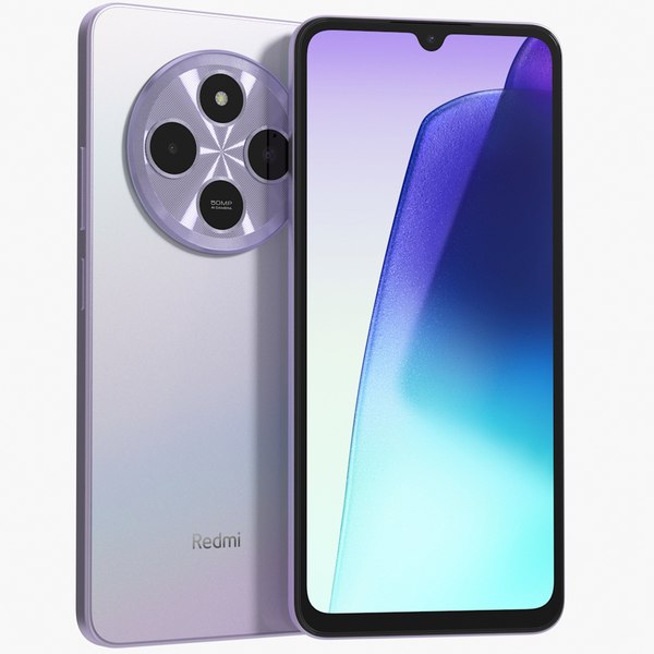 modelo 3d Xiaomi Redmi 14C Púrpura - TurboSquid 2291465