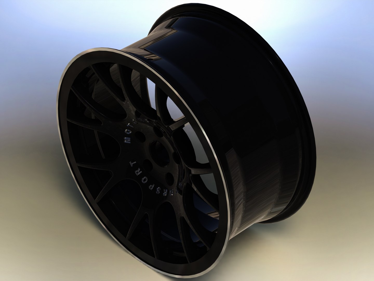 BBS CH-R Black Wheel with Painted Finish Rim 19 inches 3D - TurboSquid ...