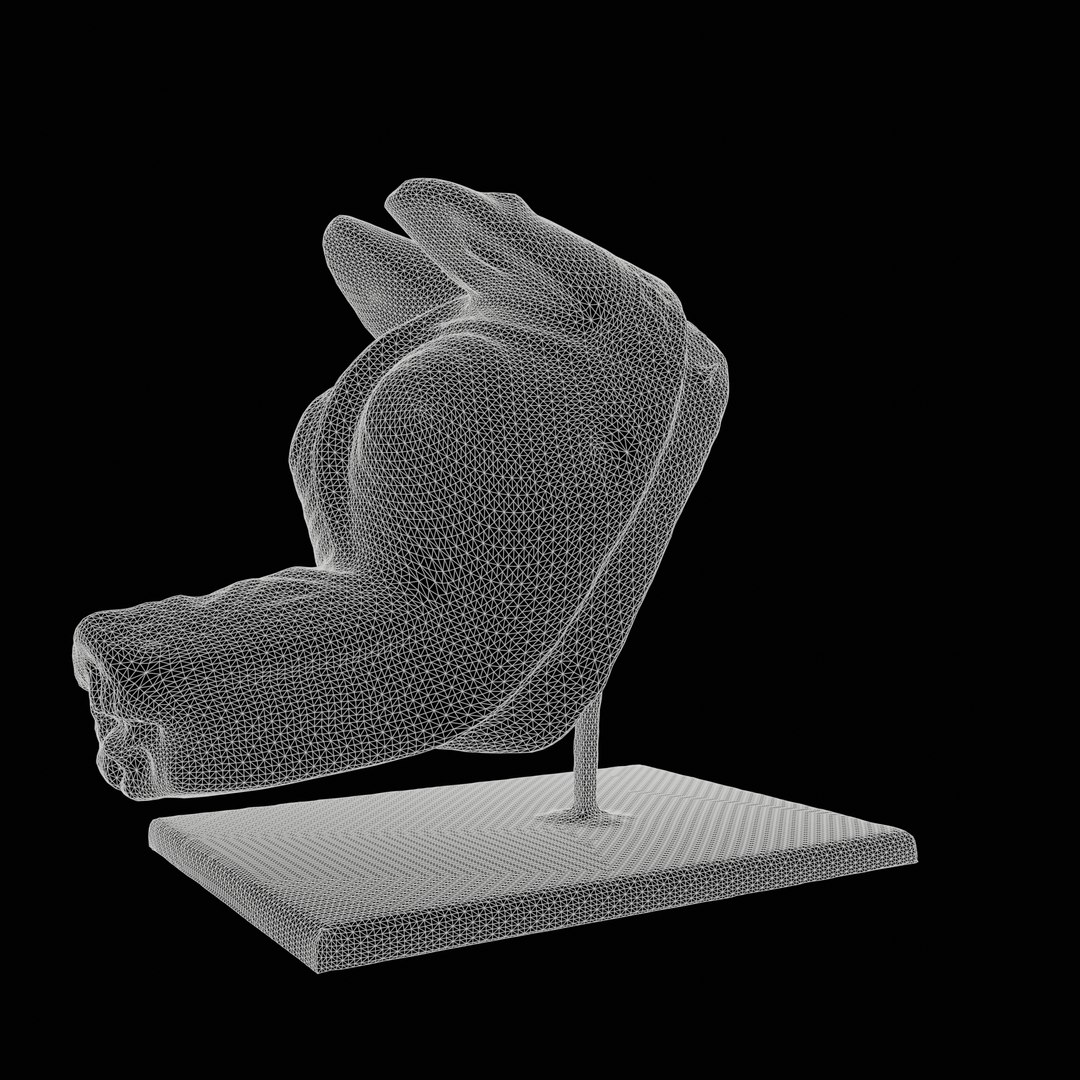 Hyena Mask With Stand Model - TurboSquid 2065377