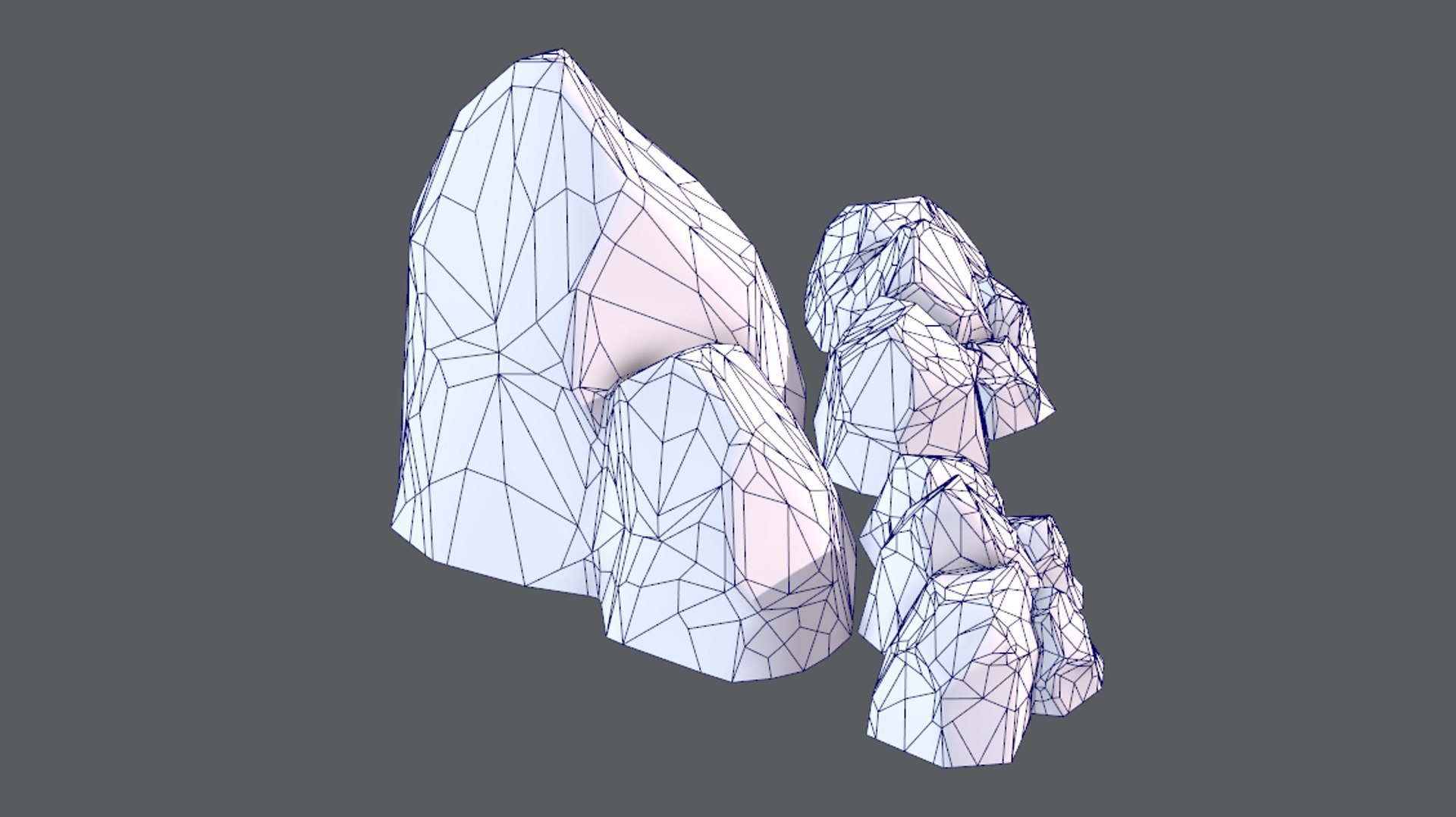 3D rocks v01 - TurboSquid 1329476