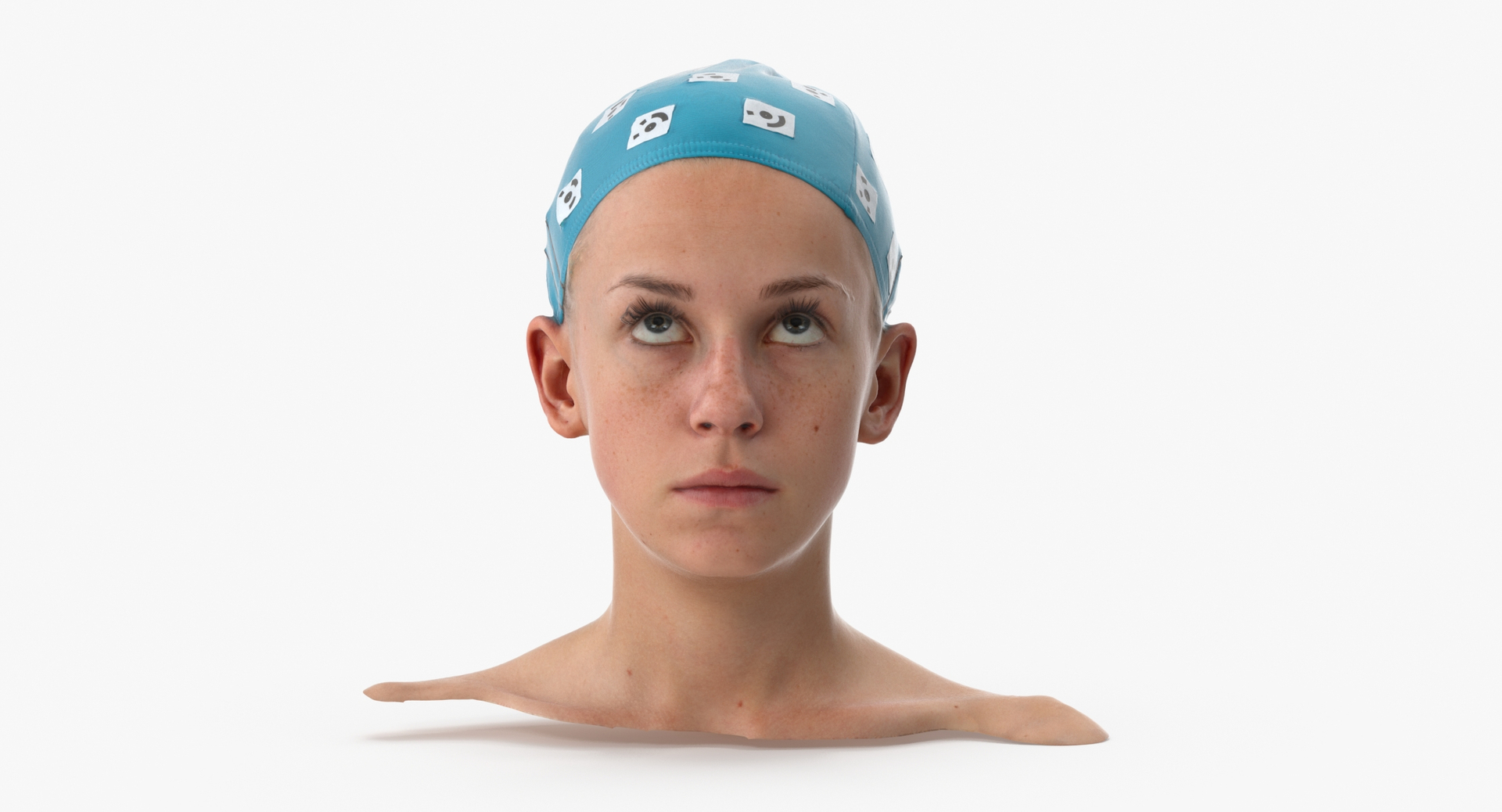 3D Rhea Human Head Eyes Model - TurboSquid 1659057