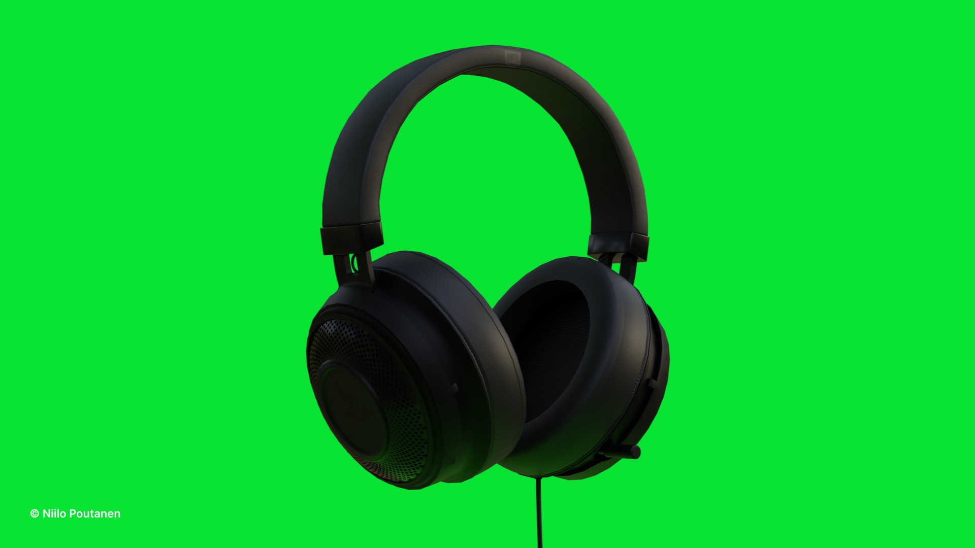 Free Razer Kraken 3D Model - TurboSquid 2299675