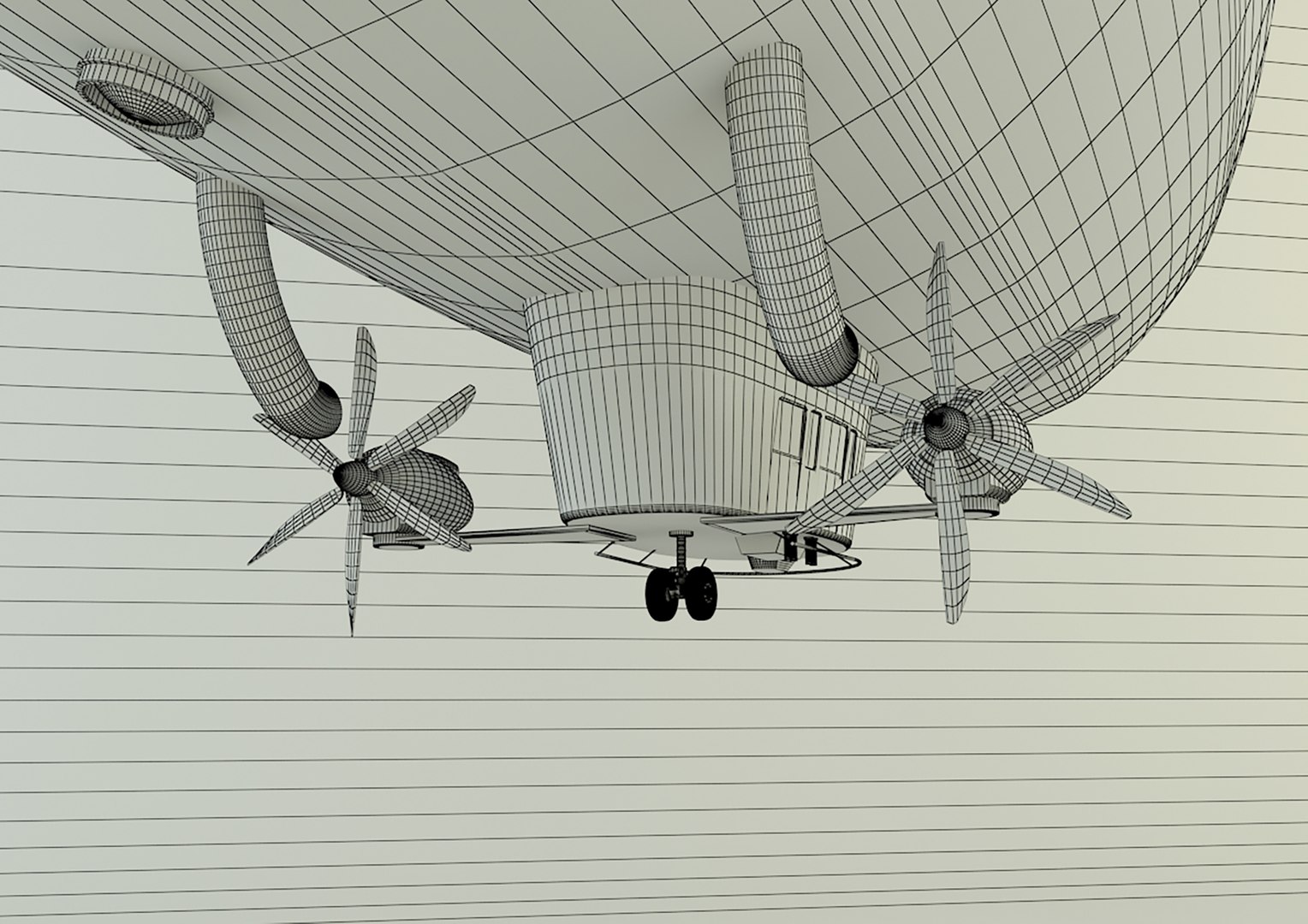 3D Zeppelin Model - TurboSquid 2070252