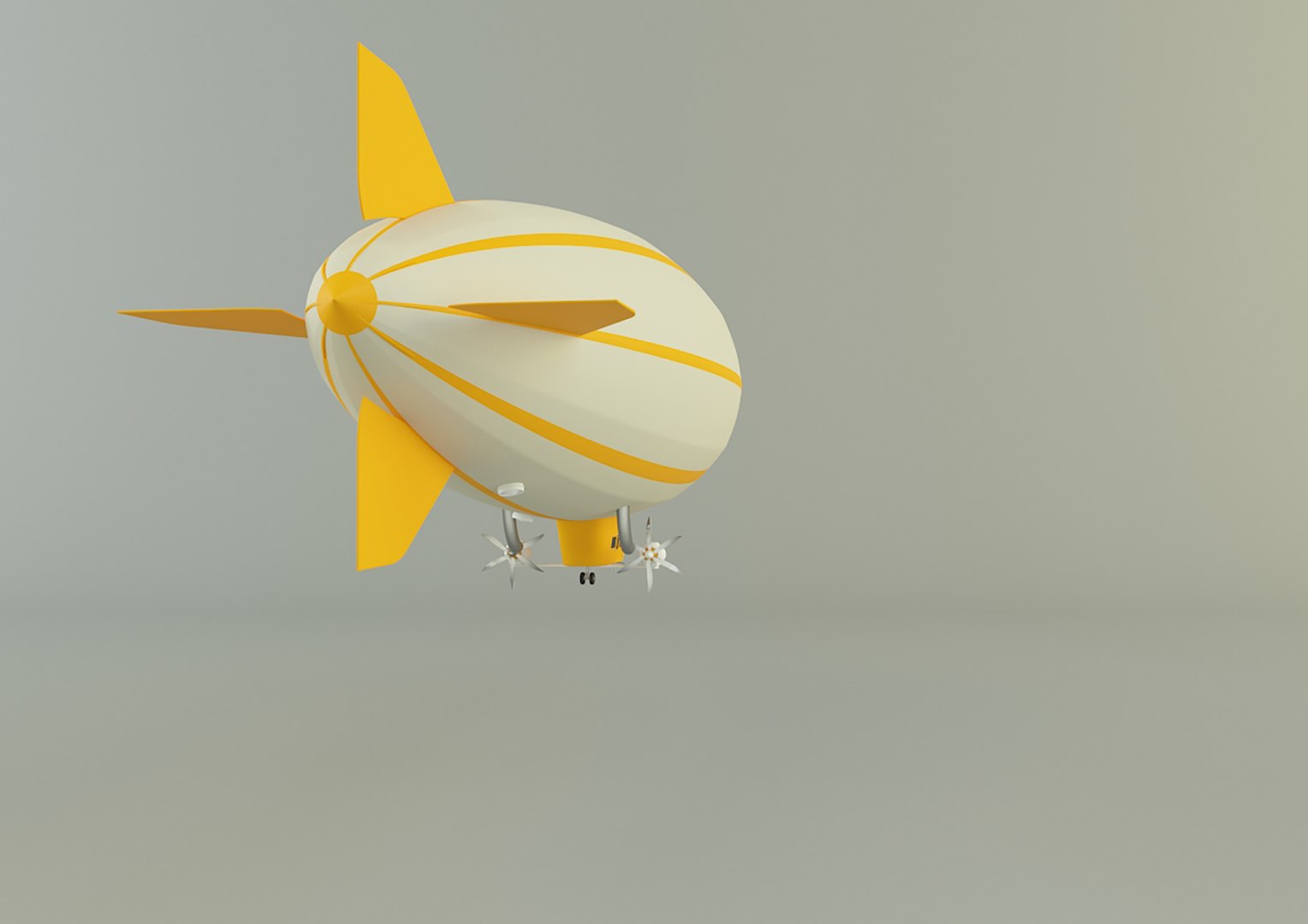 3D Zeppelin Model - TurboSquid 2070252
