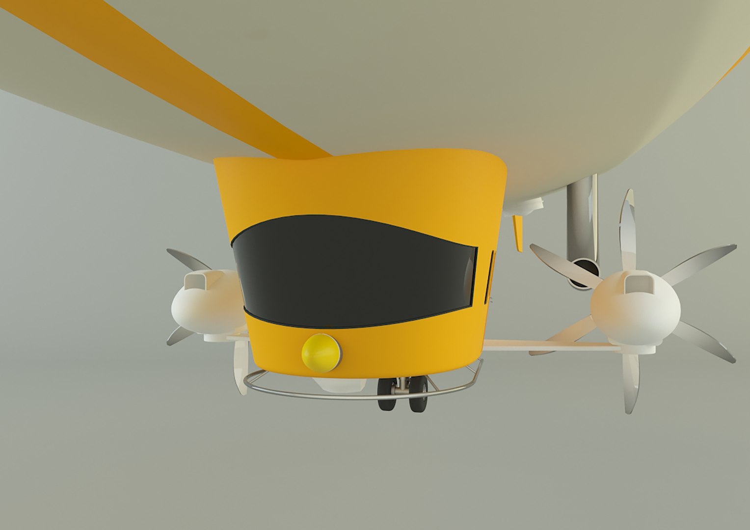 3D Zeppelin Model - TurboSquid 2070252