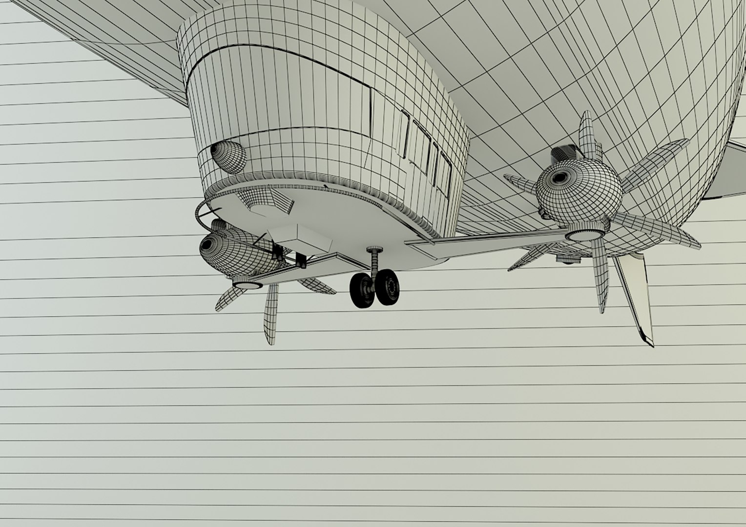 3D Zeppelin Model - TurboSquid 2070252