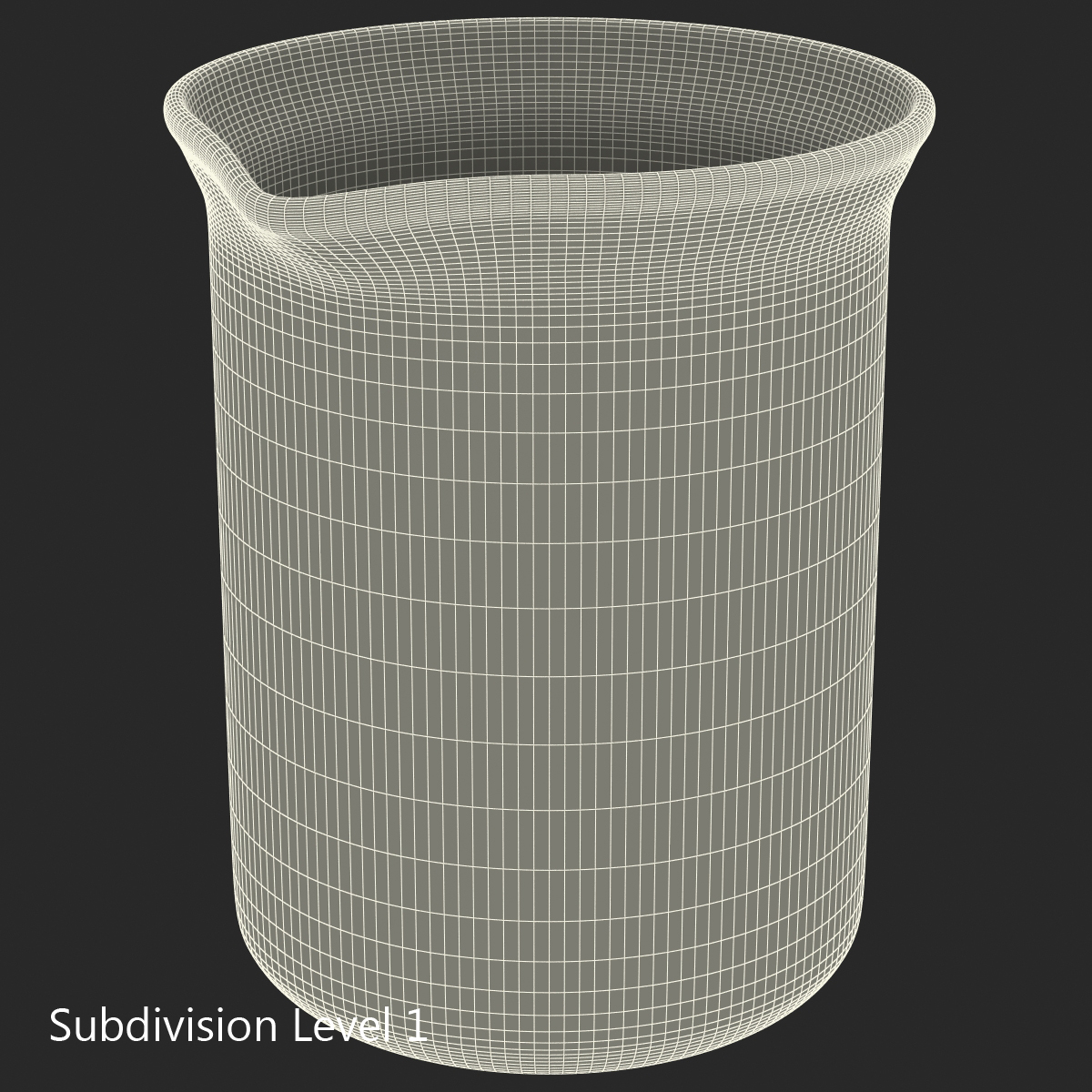 3d 250 ml beaker