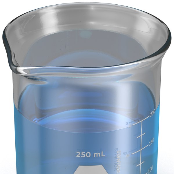 3d 250 ml beaker