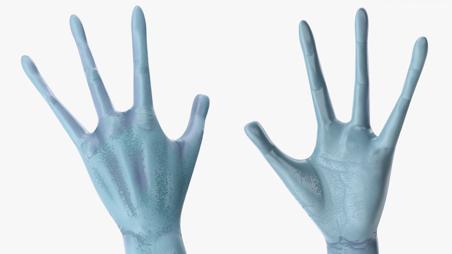 3D space alien greetings pose - TurboSquid 1604570