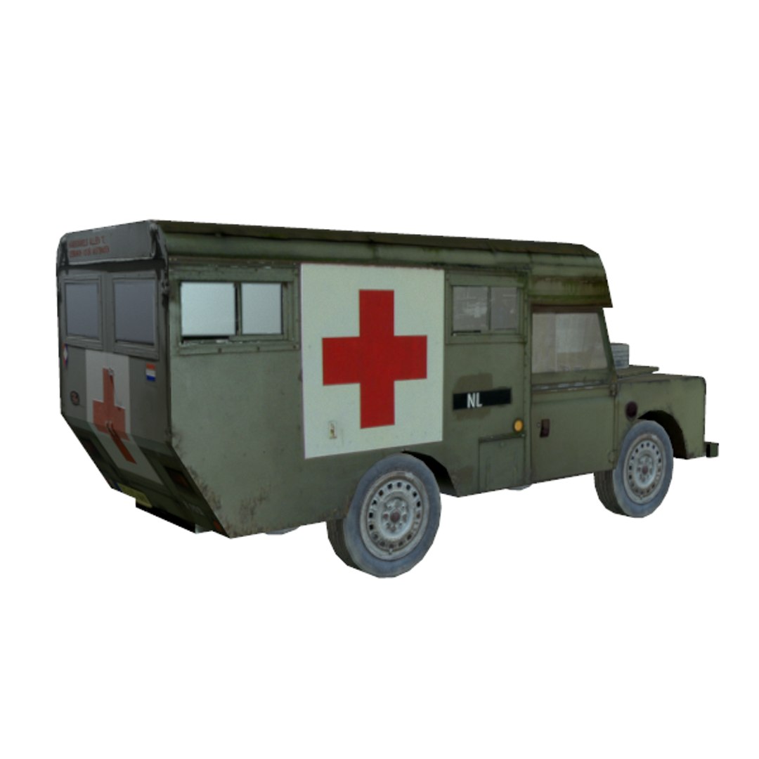 land rover defender 109 3d max